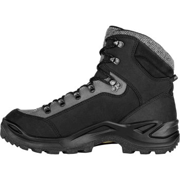 LOWA Renegade Warm GTX Mid Winter Boots Men - black/grey | BIKE24