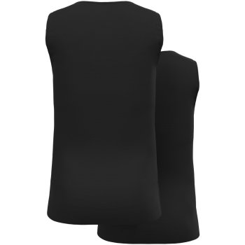 Odlo Active Everyday V-Neck Base Layer Singlet Men - 2 pack - black ...