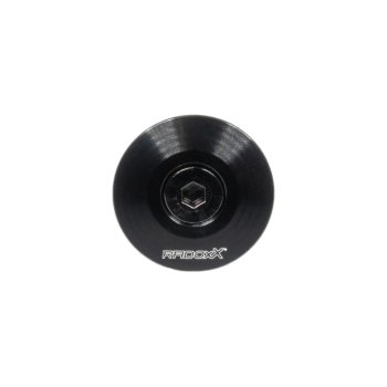 Radoxx Components A Flat Head Cap - Ahead-Kappe - schwarz | BIKE24