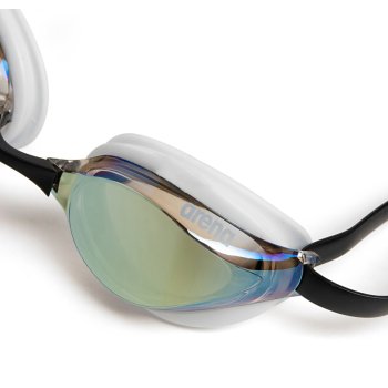 arena Python Mirror Swimming Goggle - White/Black | BIKE24