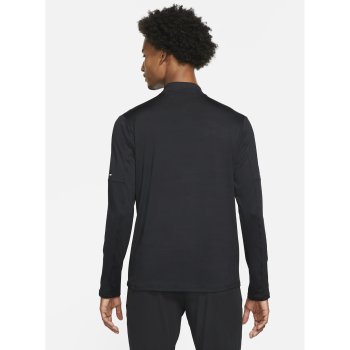 Nike Dri-Fit 1/4-Zip Longsleeve Running Top Men - black/reflective ...