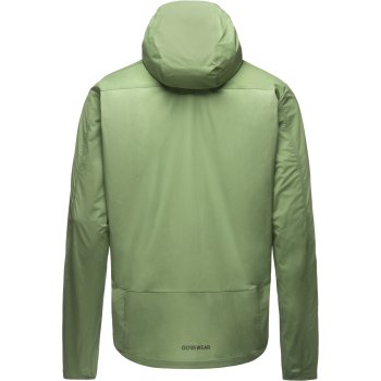 GOREWEAR Fernflow Hooded Windbreaker Men - engine green DB00 | BIKE24