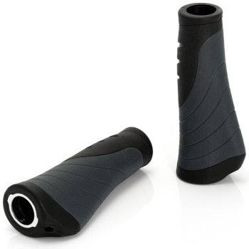 XLC GR-S04 Ergonomic Grips - black/grey | BIKE24