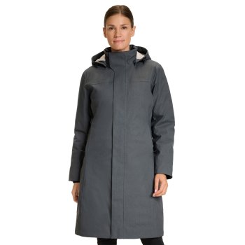 Nordisk Tana Shell Down Coat Women - dark shadow | BIKE24
