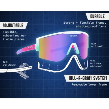 Pit Viper The Try-Hard Glasses - Italo | BIKE24