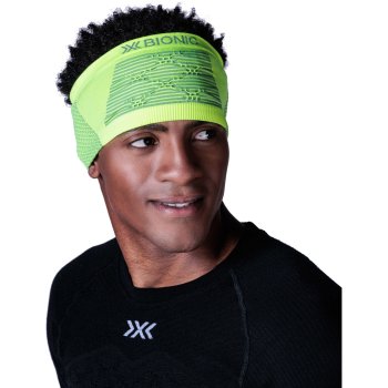 X-Bionic Stirnband - hi vis yellow/grey | BIKE24