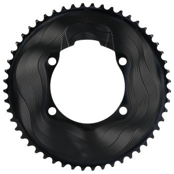Alugear AERO Chainring Set - Road | 4x BCD 110 (Shimano Asymmetric) | 2x 12s - round | 50/34T ...