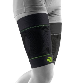 Bauerfeind Sports Compression Sleeves Upper Leg - black | BIKE24