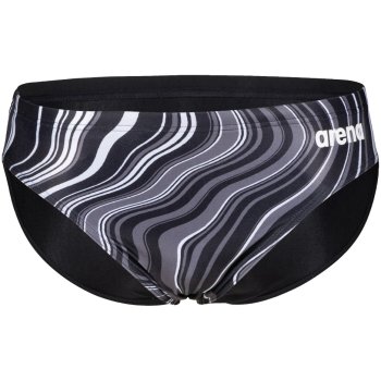 arena Marbled Swim Briefs Men - Black-Black Multi | BIKE24