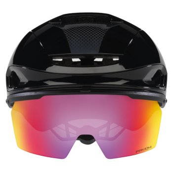 Oakley ARO7 Road EU I.C.E. Helmet - Black Gloss I.C.E. Black Reflective ...