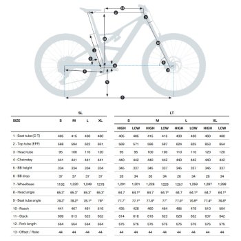 Orbea RISE LT H10 E-Mountainbike - 2025 - Escape Green - Splash Ice ...