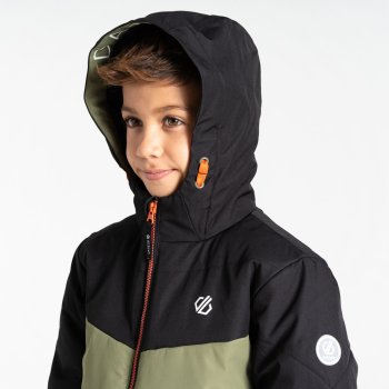 Dare 2b Jolly Jacket Kids - 2G3 Black/Olivine Green | BIKE24