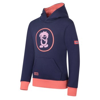 Trollkids Troll Sweater Kids - Deep Violet/Coral Pink/Light Violet | BIKE24