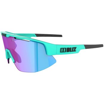 Bliz Matrix Glasses - Matt Turquoise / Begonia - Violet With Blue Multi