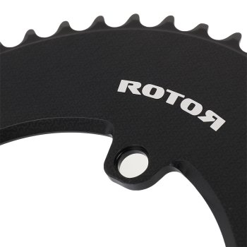 Rotor Q-Ring Outer Road Aero Chainring oval - BCD 110x4 - large | BIKE24
