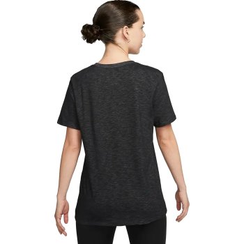 Nike Dri-FIT Swoosh Tee Women - black/white FD2884-010 | BIKE24