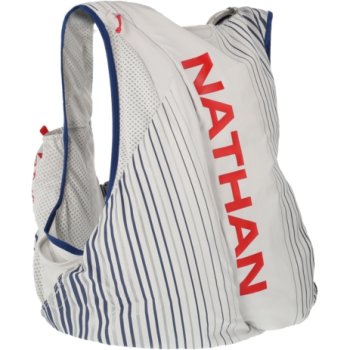 Nathan Sports Pinnacle 12L Hydration Race Vest - Vapor Grey/Ribbon Red ...