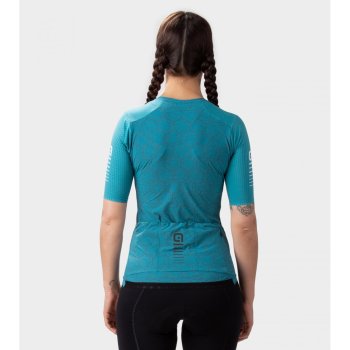 Alé Maillot Manches Courtes Femme - R-EV1 Velocity - ottanio blue - BIKE24