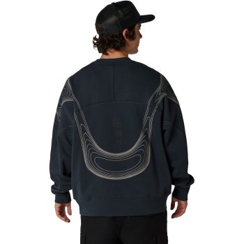 FOX Vision Fleece Crewneck Sweater Men - peach | BIKE24