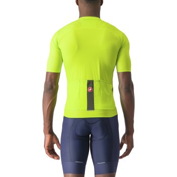Castelli Prologo Lite Jersey Men - electric lime/deep green 383 | BIKE24