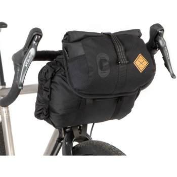 Restrap Holster Handlebar Bag with 14L Dry Bag + 4L Canister Bag ...