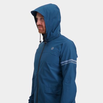 AGU Essential Original Regenpak - Regenbroek + Regenjas Set - teal blue ...