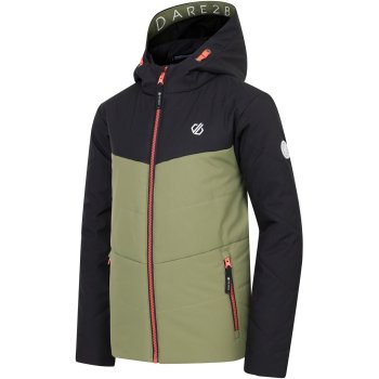 Dare 2b Jolly Jacket Kids - 2G3 Black/Olivine Green | BIKE24