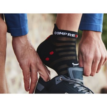 Compressport Pro Racing Compressiesokken v4.0 Ultralight Run Low ...