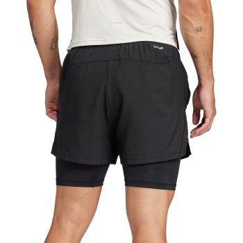 adidas Pantaloncini Uomo - Gym+ Training 2In1 - black/black JE5665 - BIKE24