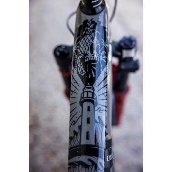 DYEDBRO MTB Frame Protection Kit - Surfs Up - black | BIKE24