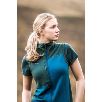 Devold Nibba Pro Merino Vest Dames - 427 Woods/Flood | BIKE24