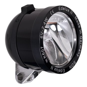 SON Edelux II LED Front Light with Coax Plug and SON-Coax-Adapter ...