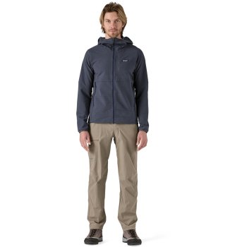 Patagonia R1 TechFace Hoody Jacket Men - Smolder Blue | BIKE24
