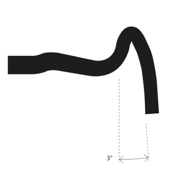 Deda Gera Alloy Gravel Handlebar - 31.7mm - black | BIKE24