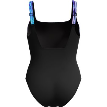 Speedo Shaping ContourEclipse Printed Swimsuit Women - indigo glow | BIKE24