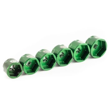 Abbey Bike Tools Suspension Top Cap Sockets - Set 24, 26, 27, 28, 30, 32 mm