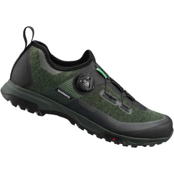Shimano ET701 Bike Touring Shoes Men - Green | BIKE24