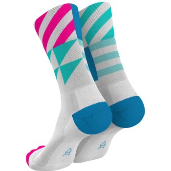 INCYLENCE Ultralight Elements Socks - White Blue Pink | BIKE24