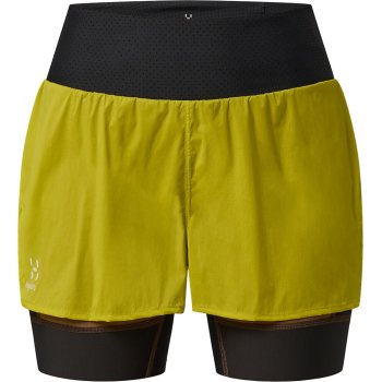Haglöfs L.I.M Intense Trail 2-in-1 Shorts Women - aurora/teak brown 5QC