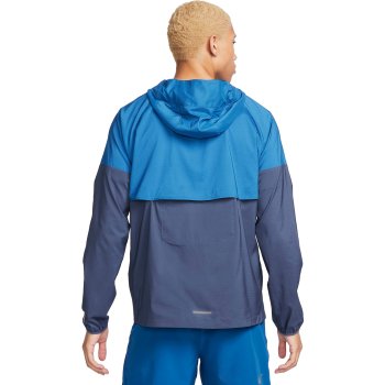 Nike Chaqueta de correr Hombre - Windrunner Repel - court blue/thunder ...