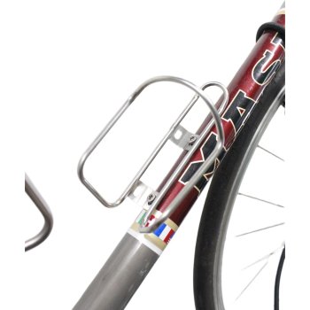 King Cage Side Loader Bottle Cage - Stainless Steel | BIKE24