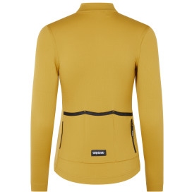 GripGrab EXPLR Merinotech Thermal Long Sleeve Jersey Women - Mustard Yellow