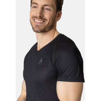 Odlo Active Everyday V-Neck Base Layer T-Shirt Men - 2-Pack - black ...