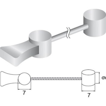 Jagwire Straddle Cable for Cantilever Brakes - 1 piece | BIKE24