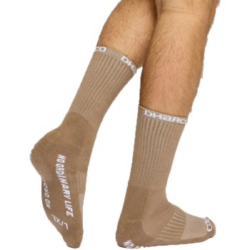 DHaRCO Crew Chaussettes - Dust | BIKE24
