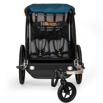 Burley Encore X Bike Trailer for 1-2 Kids - pacific blue/black | BIKE24