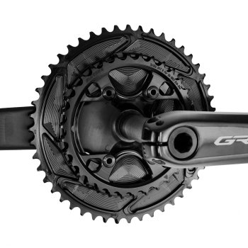 Alugear AERO Chainring Set - Gravel | 4x BCD 110/80 (Shimano GRX) | 2x ...