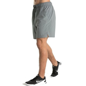 Nike Dri-FIT 7" Unlined Woven Fitness Shorts Men - smoke grey/black ...