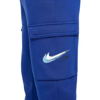 Nike Sportswear Fleece Cargo-Pants Kids - deep royal blue FZ4718-455 ...