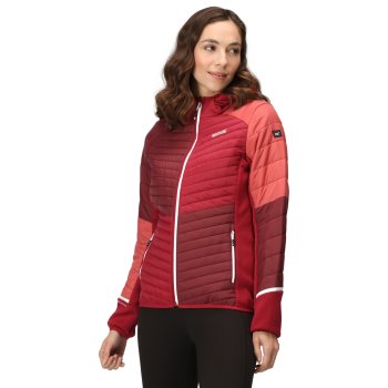 Regatta Trutton II Jacket Women - Burgundy/Rumba Red/Mineral Red XWI ...